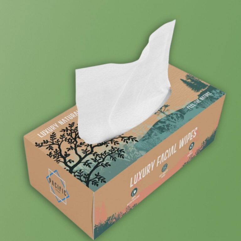 Facial tissue box- Pacific Design